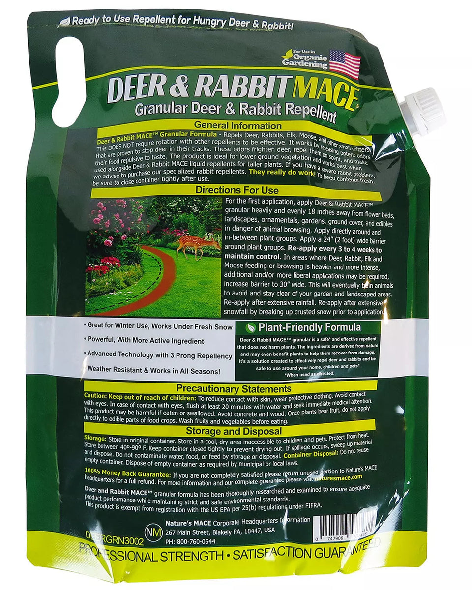 Nature's Mace Deer & Rabbit Mace Granular Bag Treats - Nescopeck, PA ...